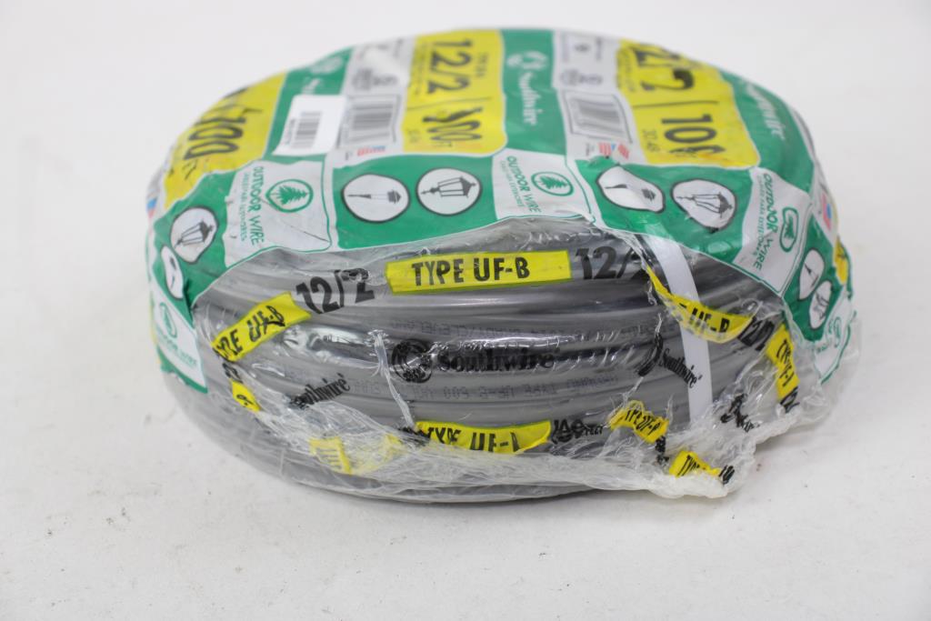 Southwire 100 Ft. Outdoor Wire Type UF-B 12/2 | Property Room