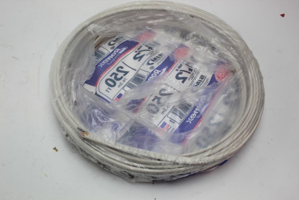 Southwire 250 Ft. 14/2 Solid Romex SIMpull CU NM-B W/G Wire | Property Room