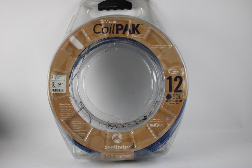 Southwire SIMpull Coilpak 2,000 Ft. Cable Spool | Property Room