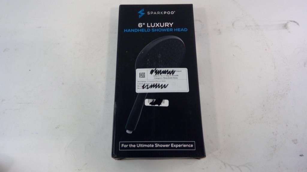 Sparkpod 6'' Luxury Handheld Shower Head | Property Room