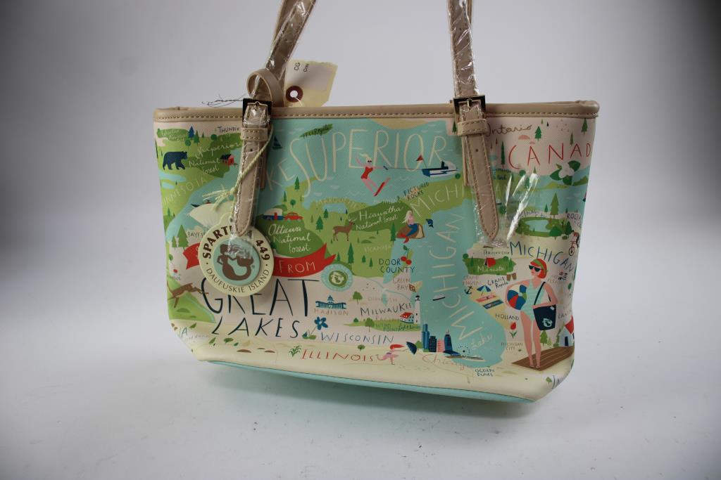 Spartina 449 Map Tote Bag | Property Room