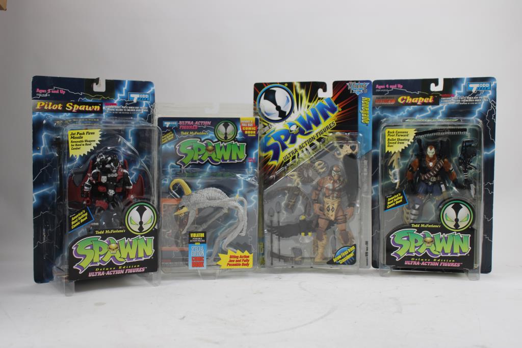 Spawn Action Figures, 4 Pieces | Property Room