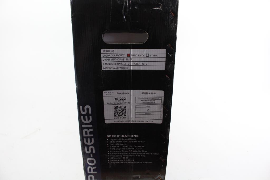Spectrum RS-232 Home Theater System | Property Room