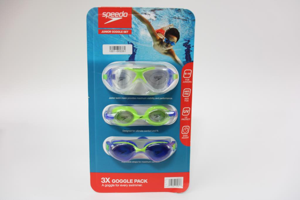 Speedo 3x Goggle Pack | Property Room