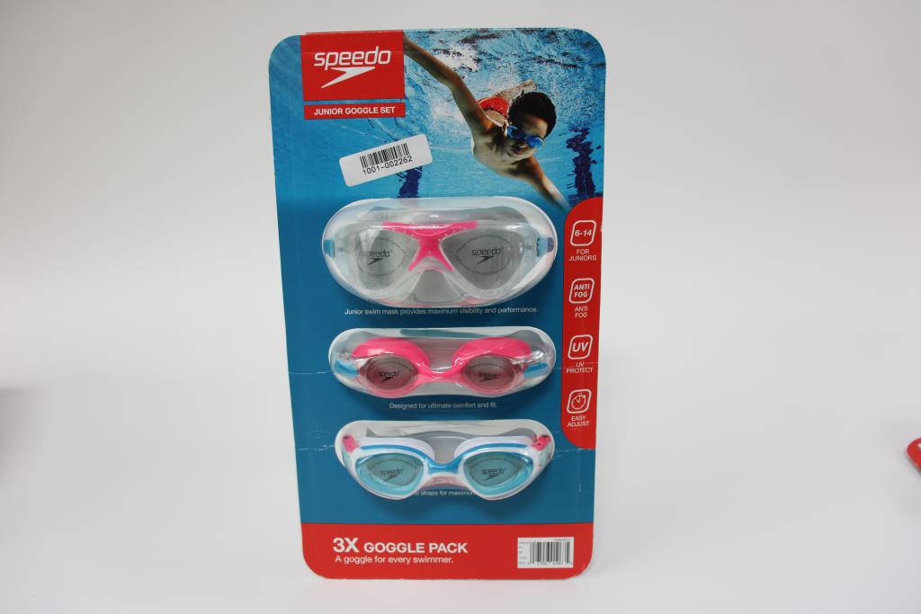 Speedo 3x Goggle Pack | Property Room