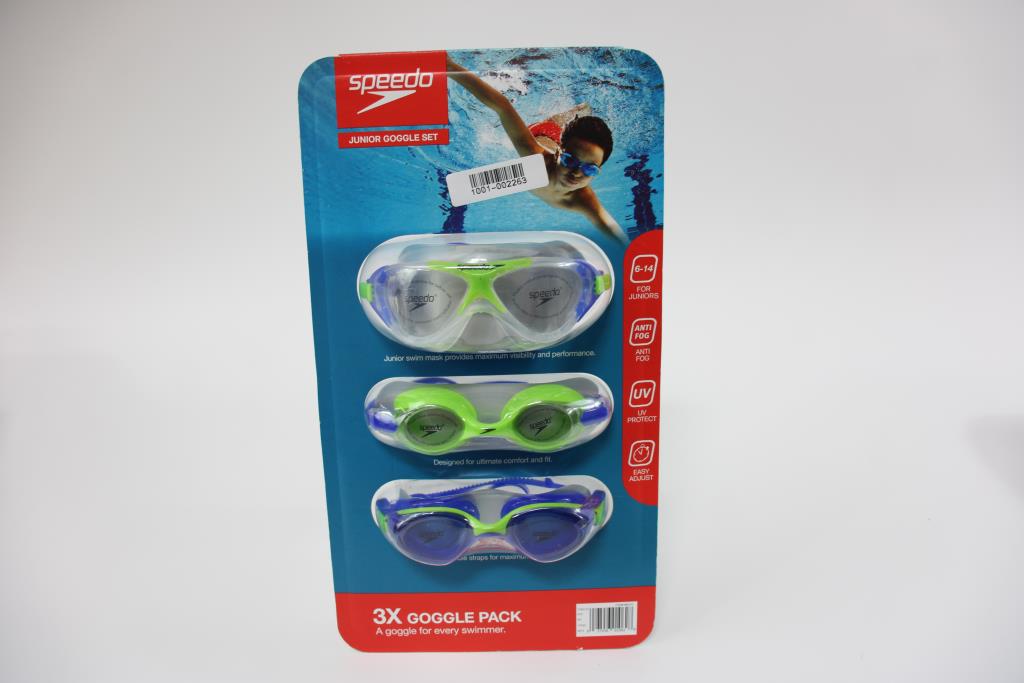 Speedo 3x Goggle Pack | Property Room