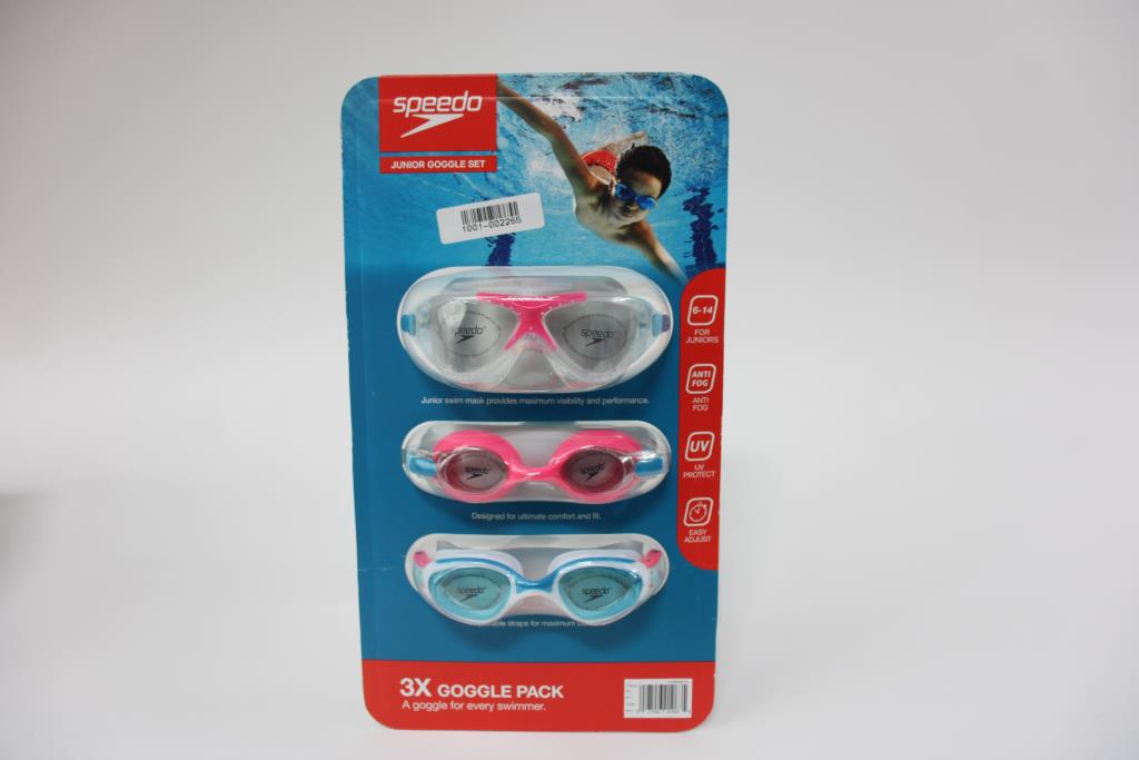 Speedo 3x Goggle Pack | Property Room