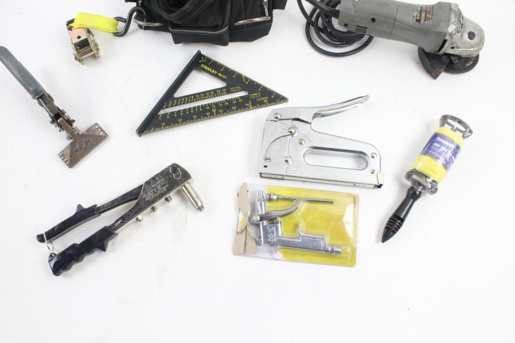 Speedway Series Angle Grinder And Assorted Handtoold And Equipment, 20 ...