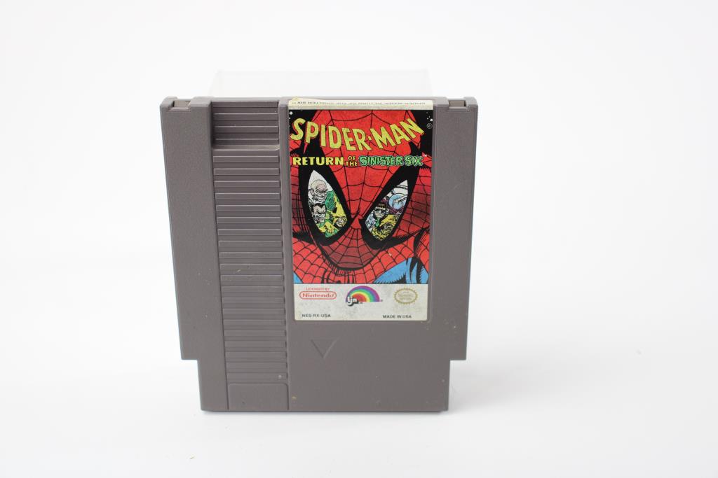 Spider-man Return Of The Sinsiter Six- Nintendo NES | Property Room