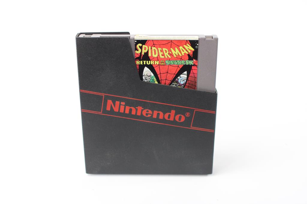 Spider-man Return Of The Sinsiter Six- Nintendo NES | Property Room