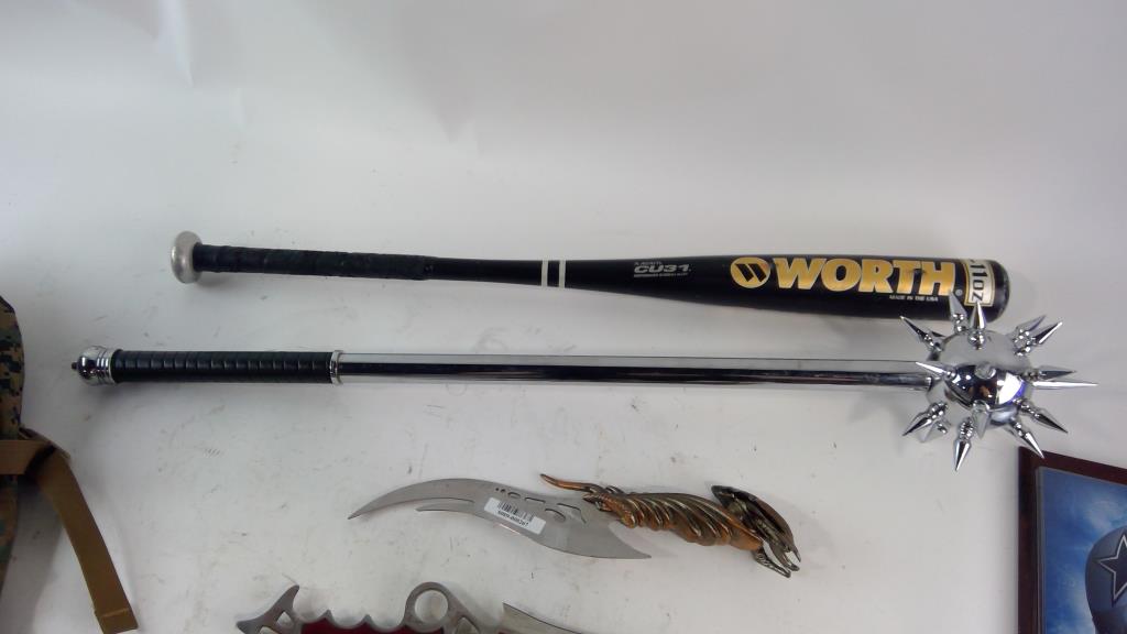 Spiked Club And More, 3+ Pieces | Property Room