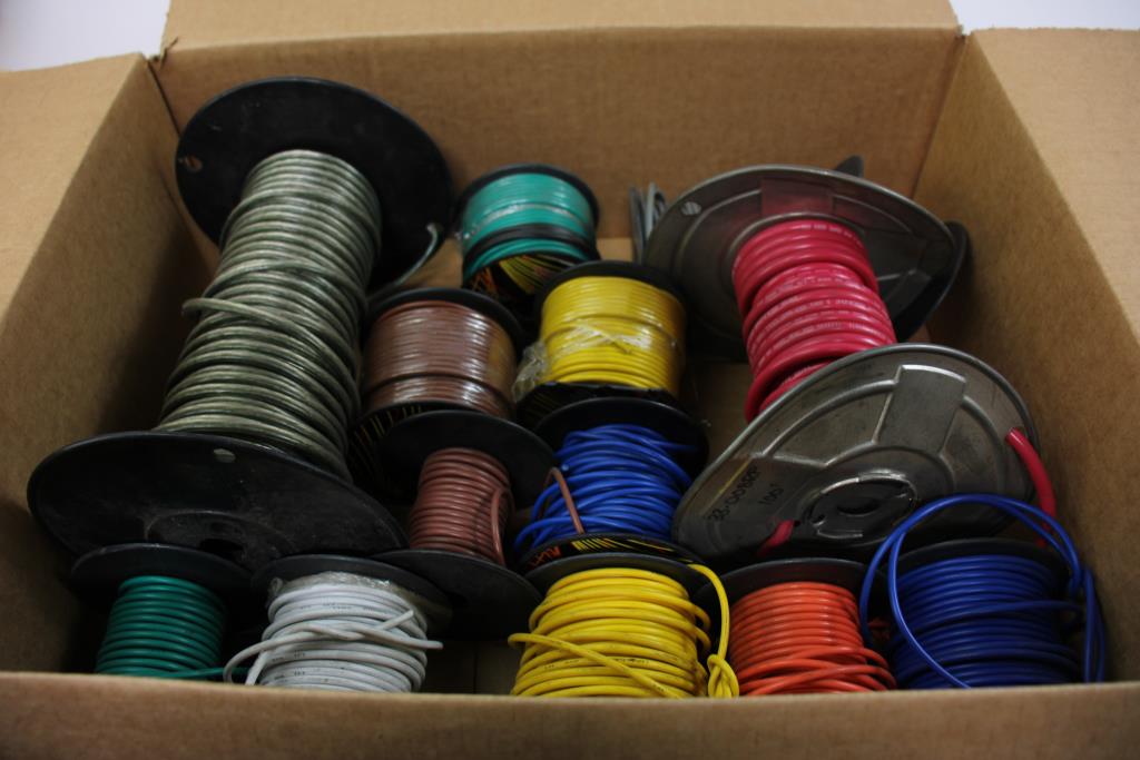Spools Of Wire, 12 Pieces | Property Room