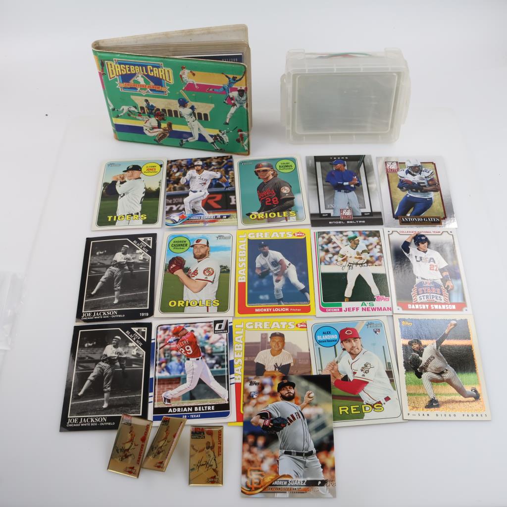 Sport Trading Cards, Pins And Supplies, 30+ Pieces | Property Room