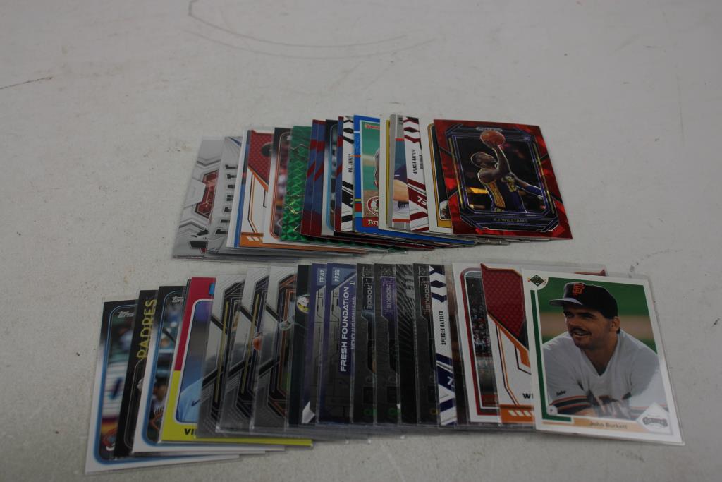 Sports Trading Card Lot - 30 Cards | Property Room