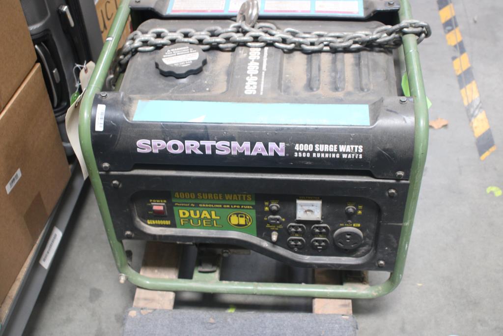 Sportsman Generator (Model: GEN40000DF) | Property Room