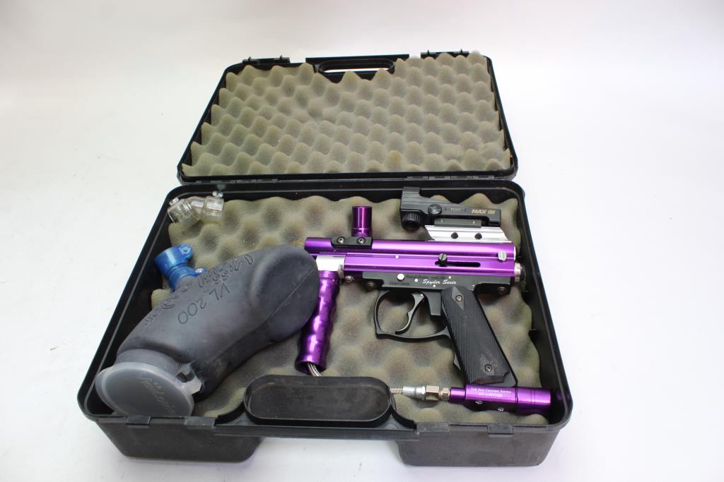 Spyder Sonix Paintball Marker With Case | Property Room
