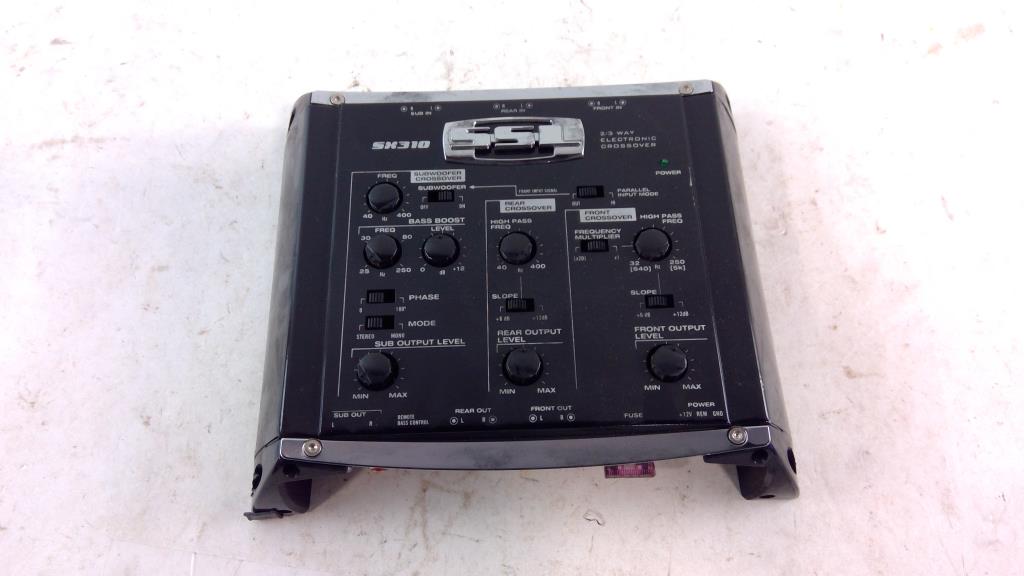 SSL 2/3 Wat Electronic Crossover Amplifier | Property Room