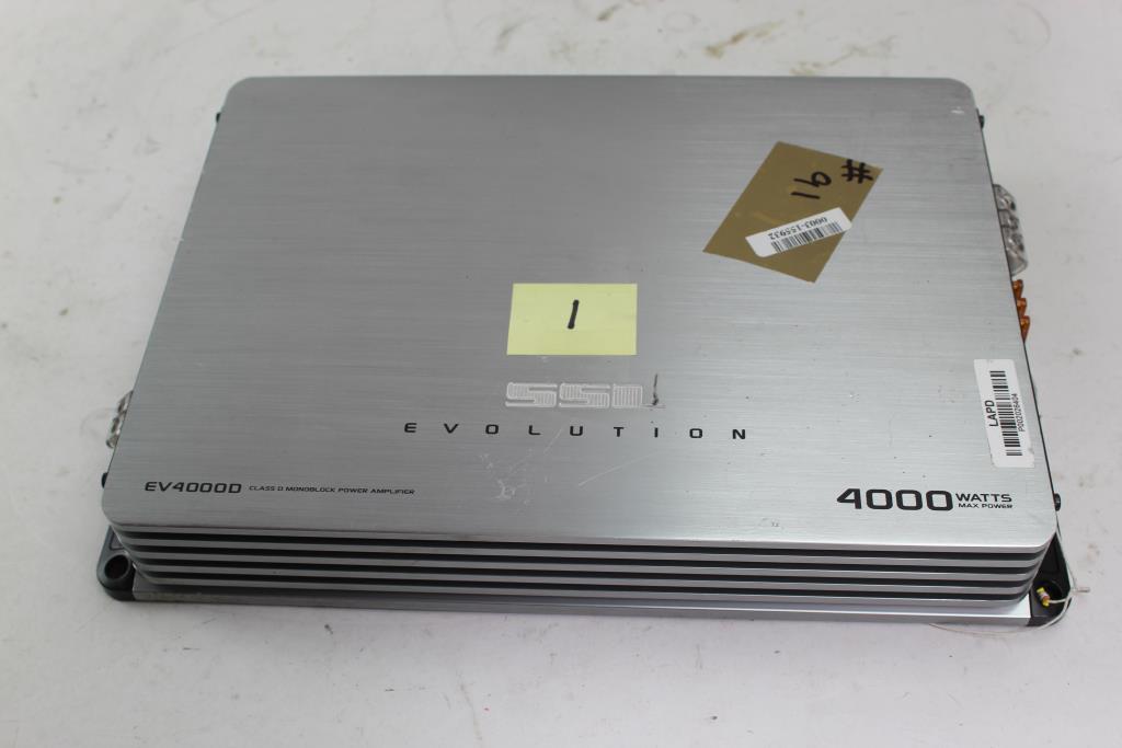 SSL Evolution Monoblock Power Amplifier | Property Room