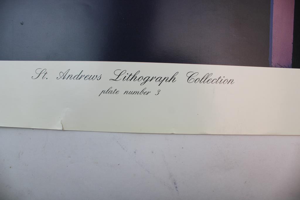 St. Andrew Lithograph Edition Plate No. 3 With Signature | Property Room