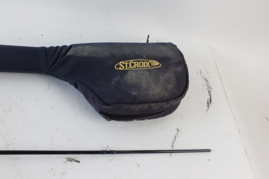 St. Croix Fly Fishing Rod and Reel With Case | Property Room