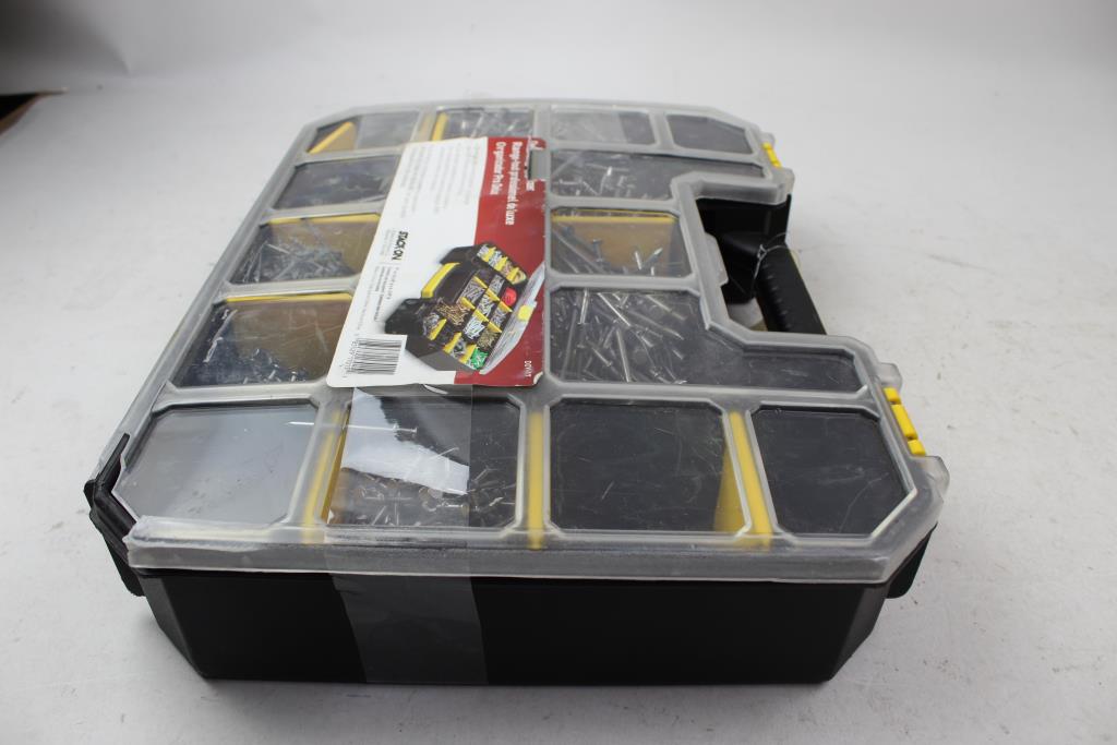 Stack On Delux Pro Organizer: Nails, Screws | Property Room