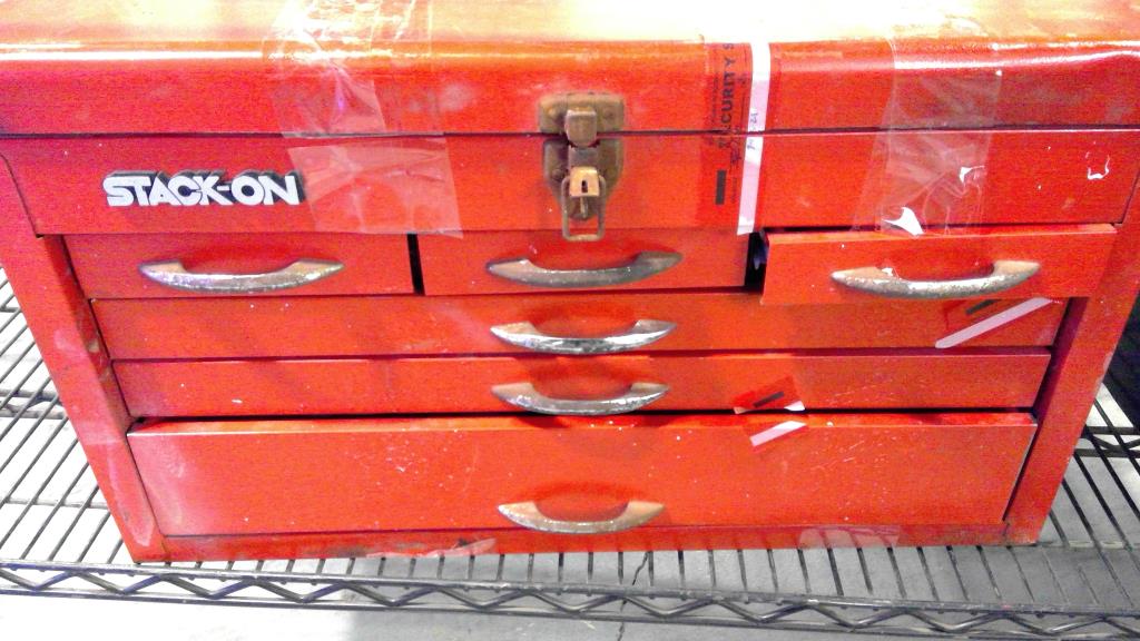 Stack On Tool Box With Tools, 15+ Pieces | Property Room