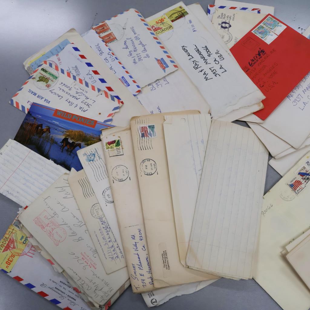 Stamps, Postcards And Letters; 30 Pieces | Property Room