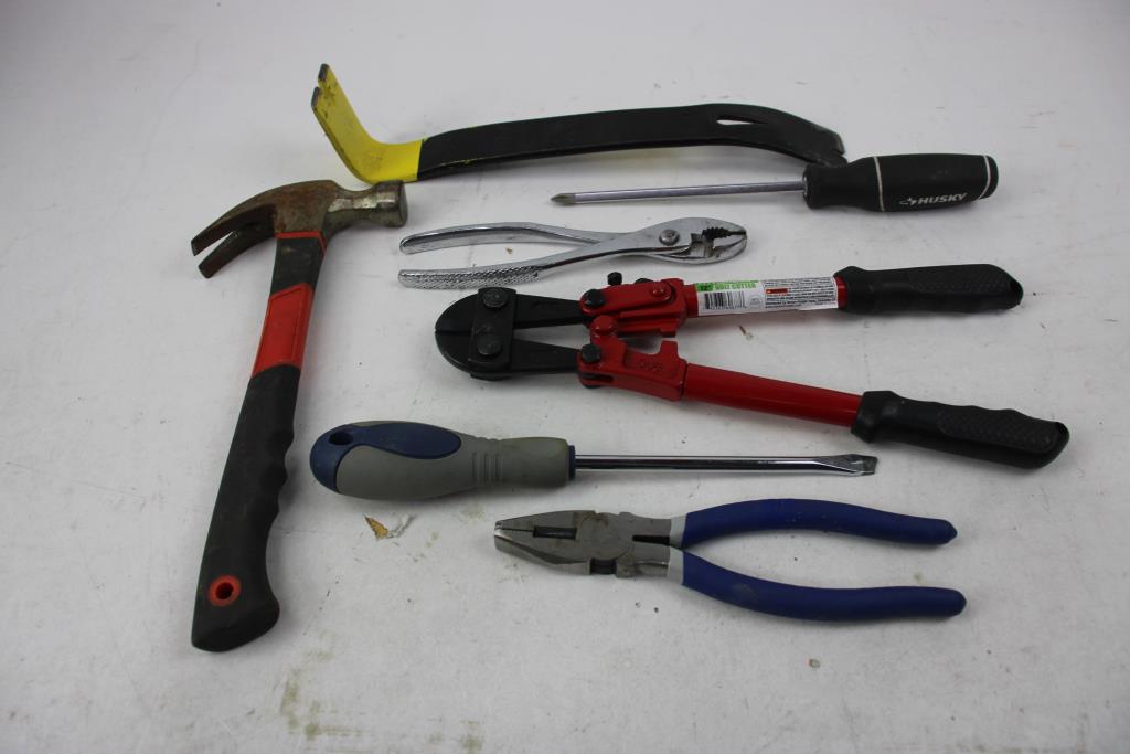 Stanley 12 3/4" Pry Bar, Milwaukee Flathead, Husky Screwdriver And More ...