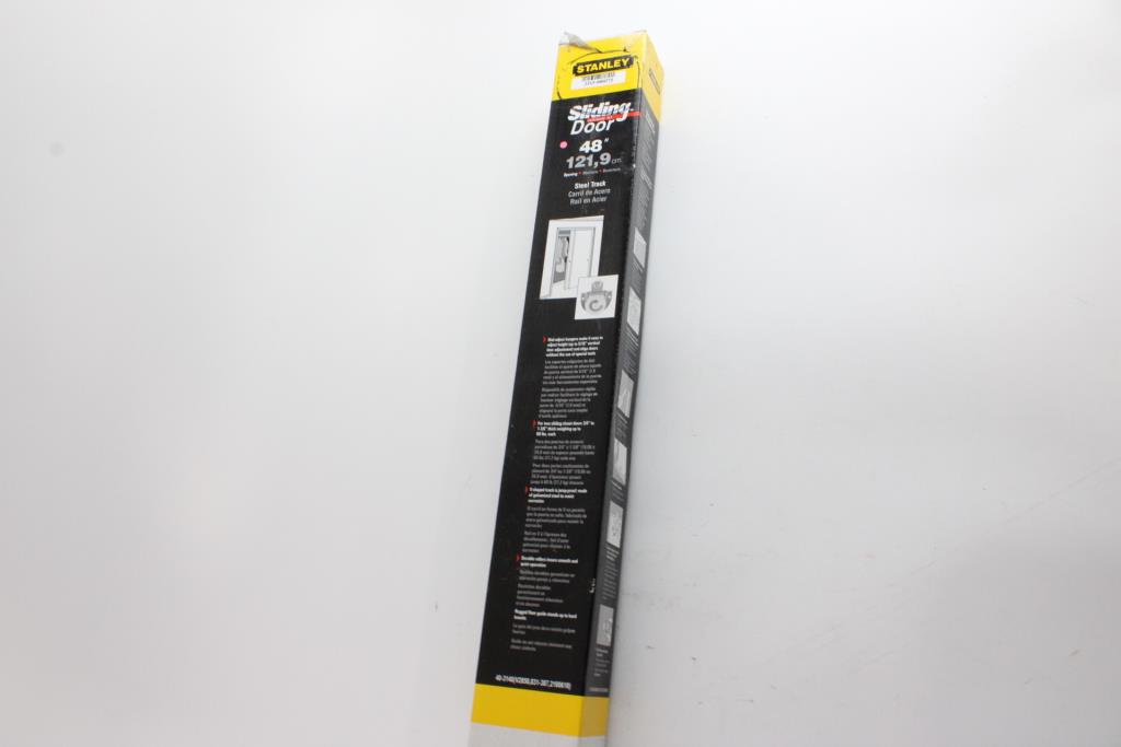 Stanley 48" Sliding Door Steel Track | Property Room