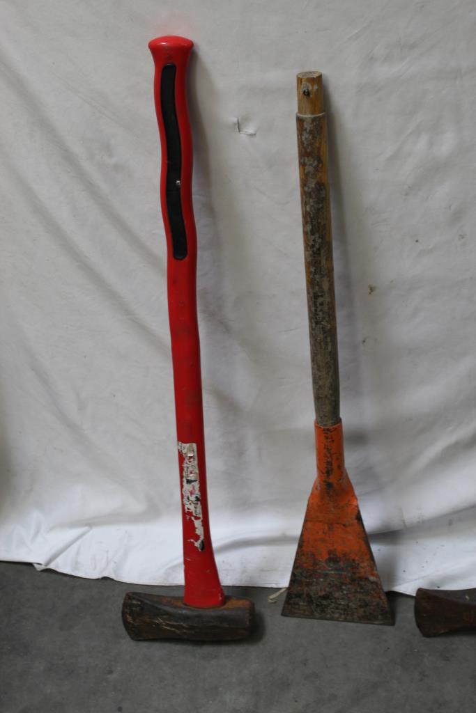 Stanley Crowbar, True Temper Sledge Hammer+ More 6 Pieces | Property Room