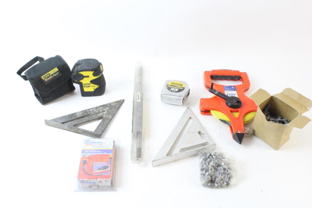 Stanley Fat Max Laser Plumb Bob And More, 5+ Pieces | Property Room