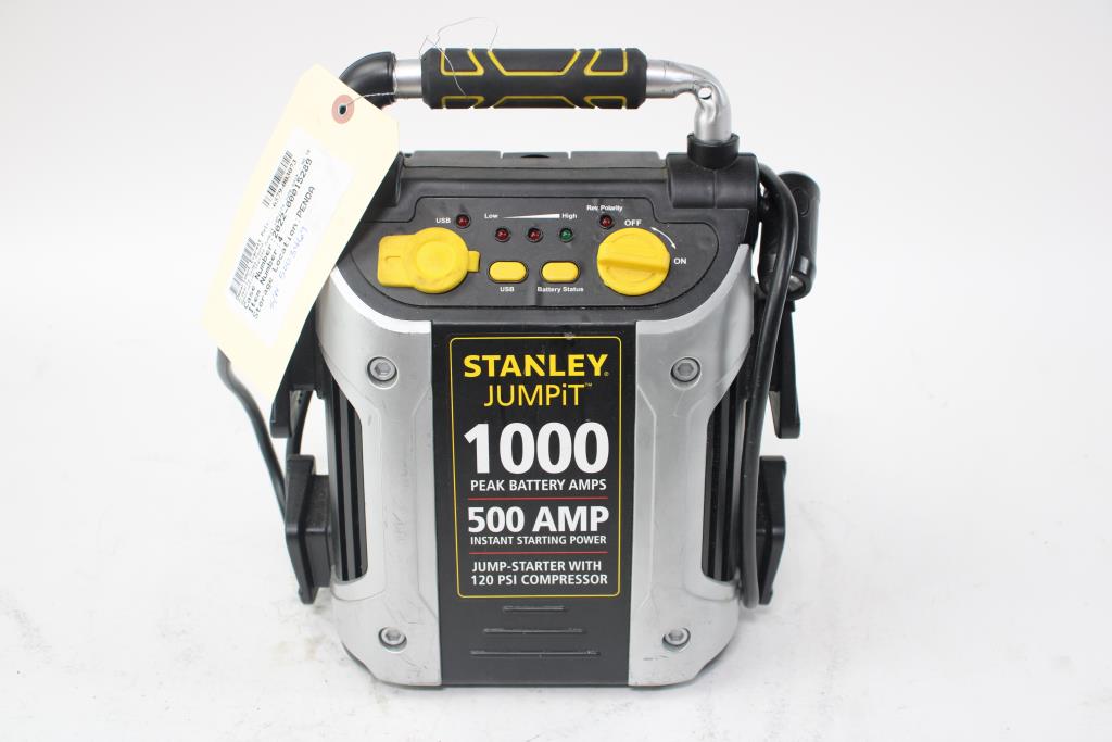 Stanley Jump-Starter With 120 Psi Compressor | Property Room