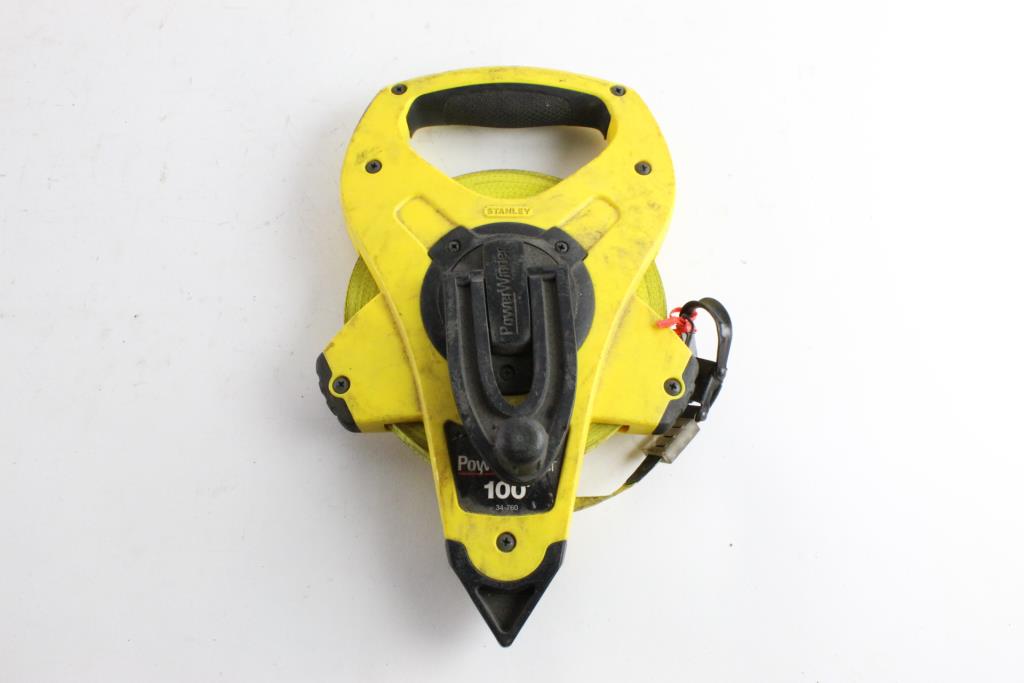 Stanley Power Winder 100' Fiberglass Long Tape | Property Room