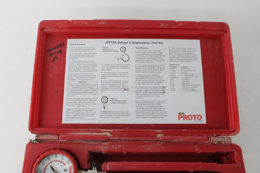 Stanley Proto Deluxe Compression Test Kit | Property Room