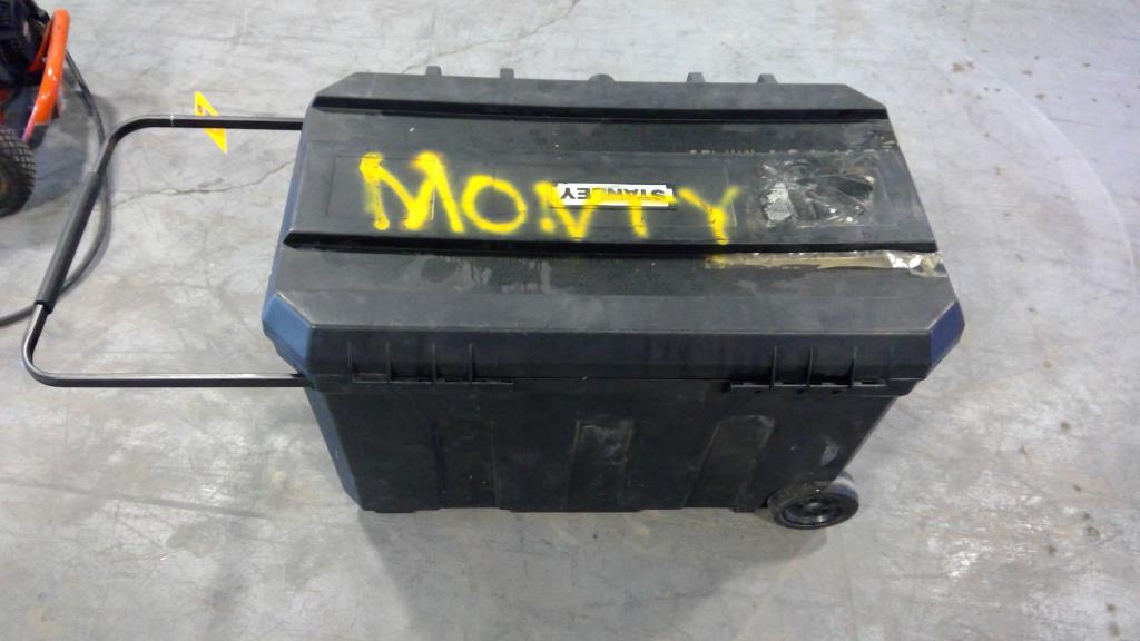 Stanley Rolling Job Box | Property Room
