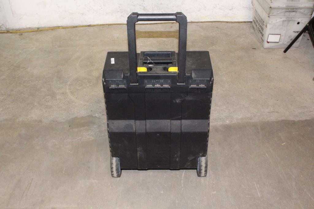 Stanley Rolling Tool Box With Tools, 10+ Pieces | Property Room