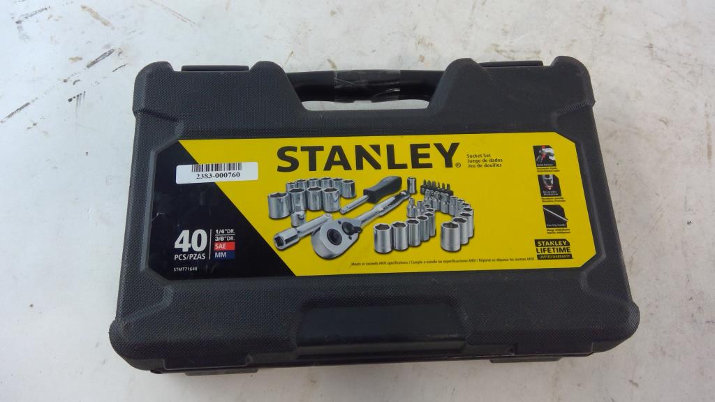 Stanley Socket Set 40 Pieces | Property Room
