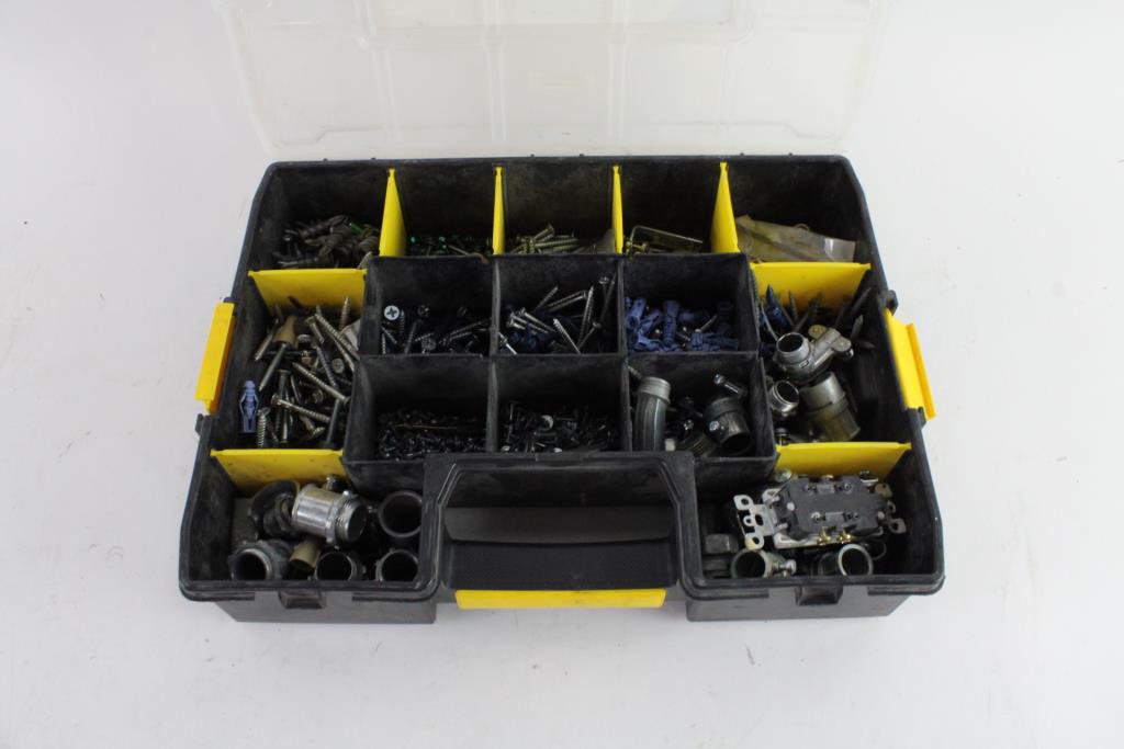 Stanley Sortmaster Organizer With Assorted Hardware And More, 100 ...