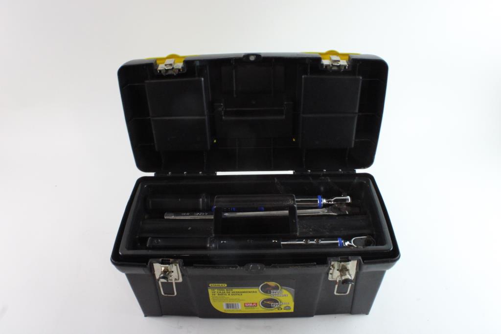Stanley Tool Box With Kobalt Tools And More, 5+ Pieces | Property Room