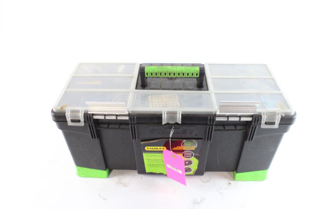 Stanley Tool Box With Screwrivers, Pliers, And More, 10+ Pieces ...