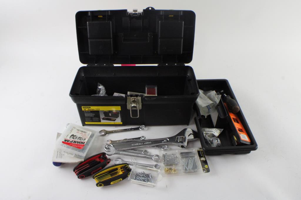 Stanley Tool Case With 8+ Tools Inside | Property Room