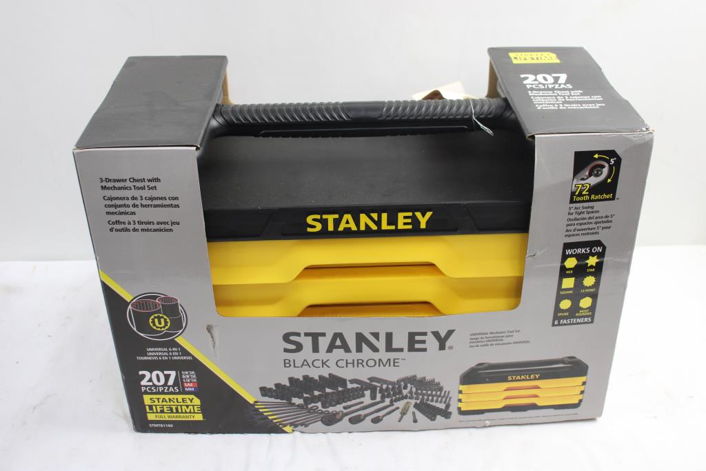 Stanley Universal Mechanics Tool Set, 207 Pcs | Property Room