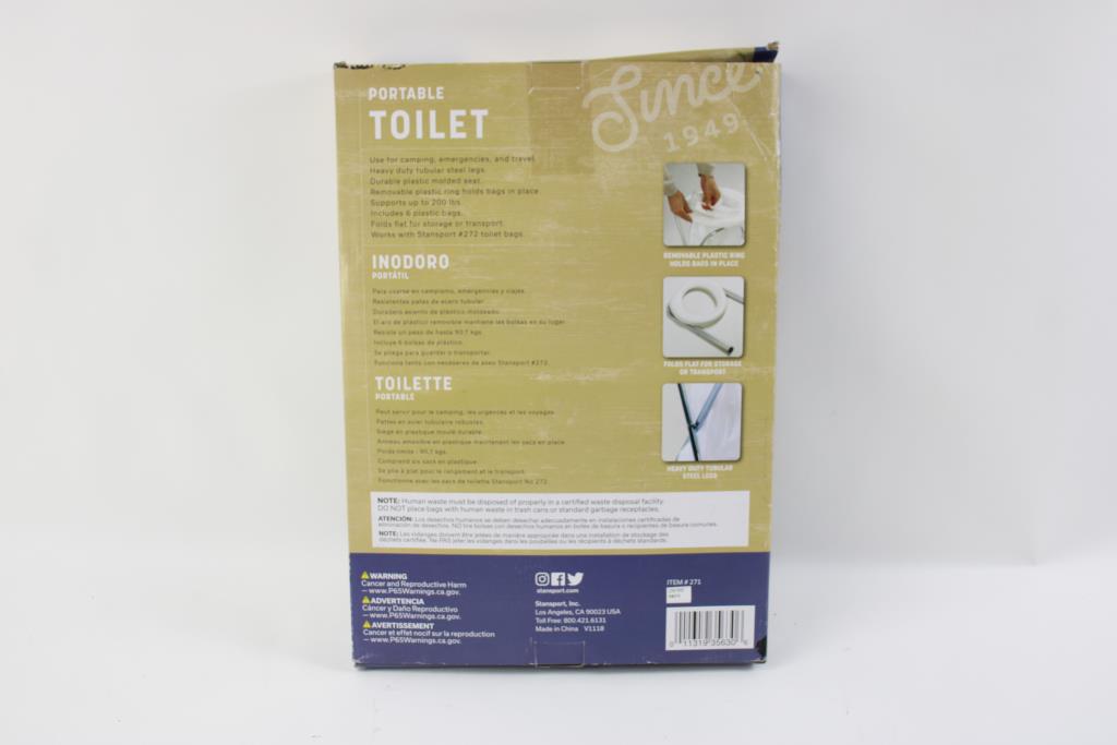 Stansport Portable Toilet | Property Room