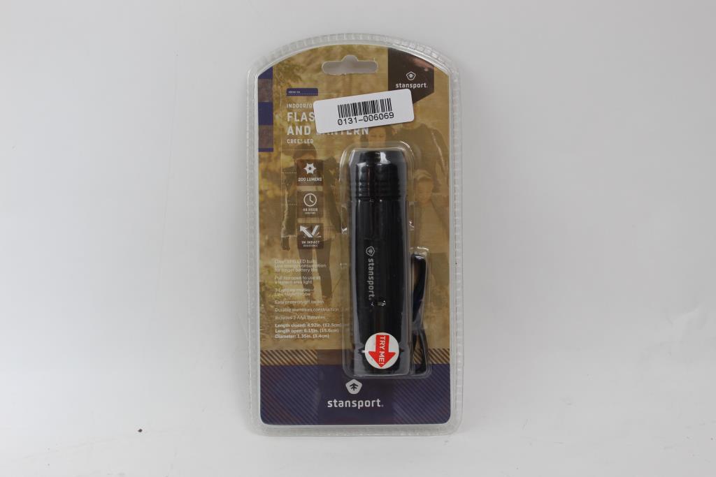 Stansport Tactical Flashlight | Property Room