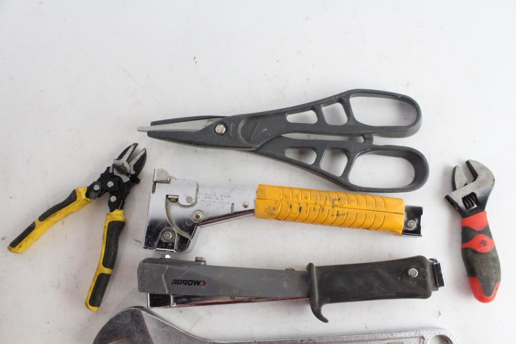 Staple Hammer, Wrench And More, 10 Pieces | Property Room
