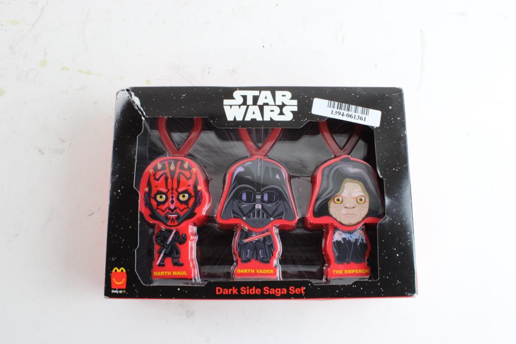 Star Wars Dark Side Saga Set Mcdonald's Toy | Property Room