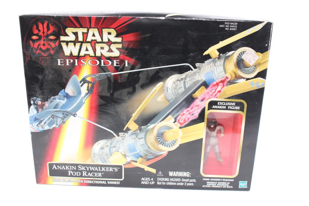 Star Wars Episode 1 Anakin Skywalker A Pod Racer Hasbro 1998 | Property ...