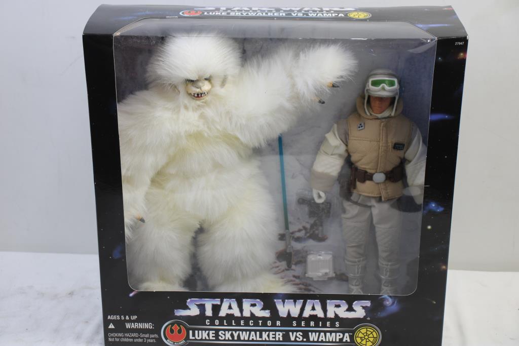 Star Wars Luke Skywalker & Wampa Collectible Toys | Property Room