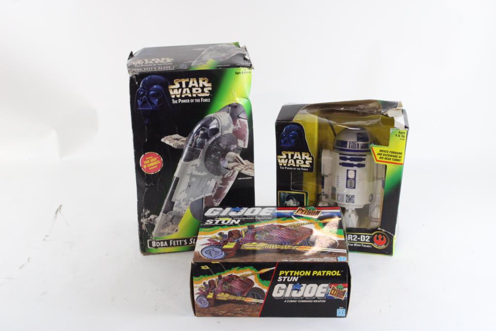 Star Wars Remote Control R2-d2, G.i.joe Python Patrol Stun, Star Wars ...