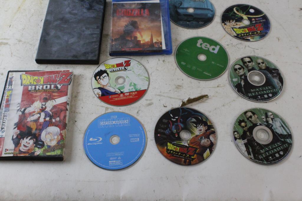 Star Wars The Force Awakens, Creed, Godzilla Blu-Ray DVDs, And More, 5 ...